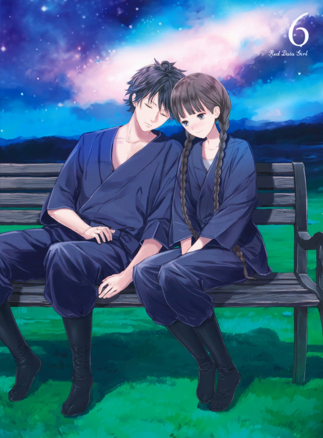 kishida mel rdg: red data girl sagara miyuki suzuhara izumiko disc cover | #407836 | yande.re